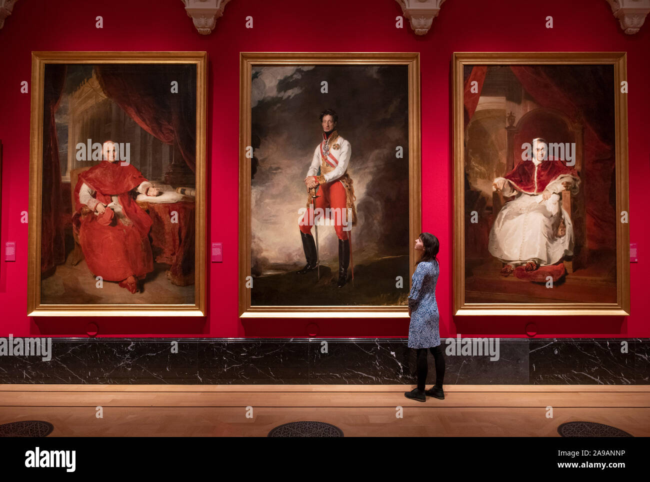 The waterloo chamber in windsor castle hi-res stock photography and ...