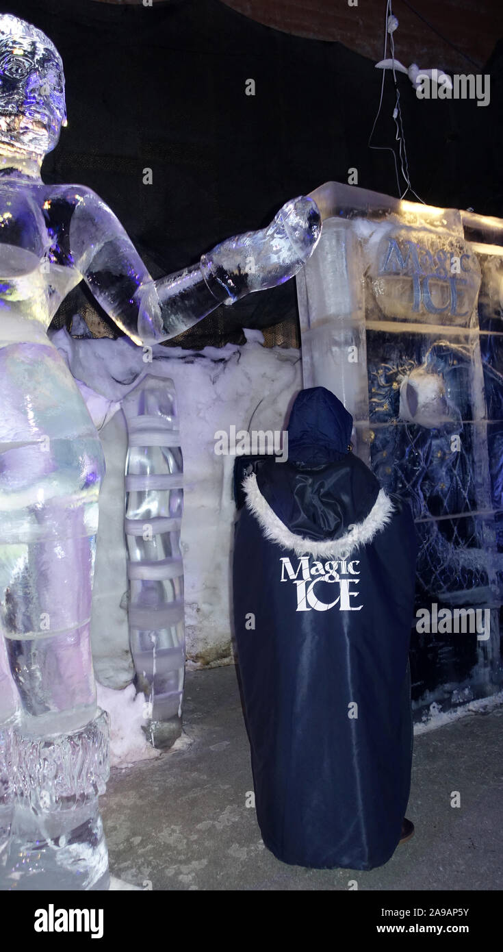 Magic ice bar norway svolvaer hi-res stock photography and images - Alamy
