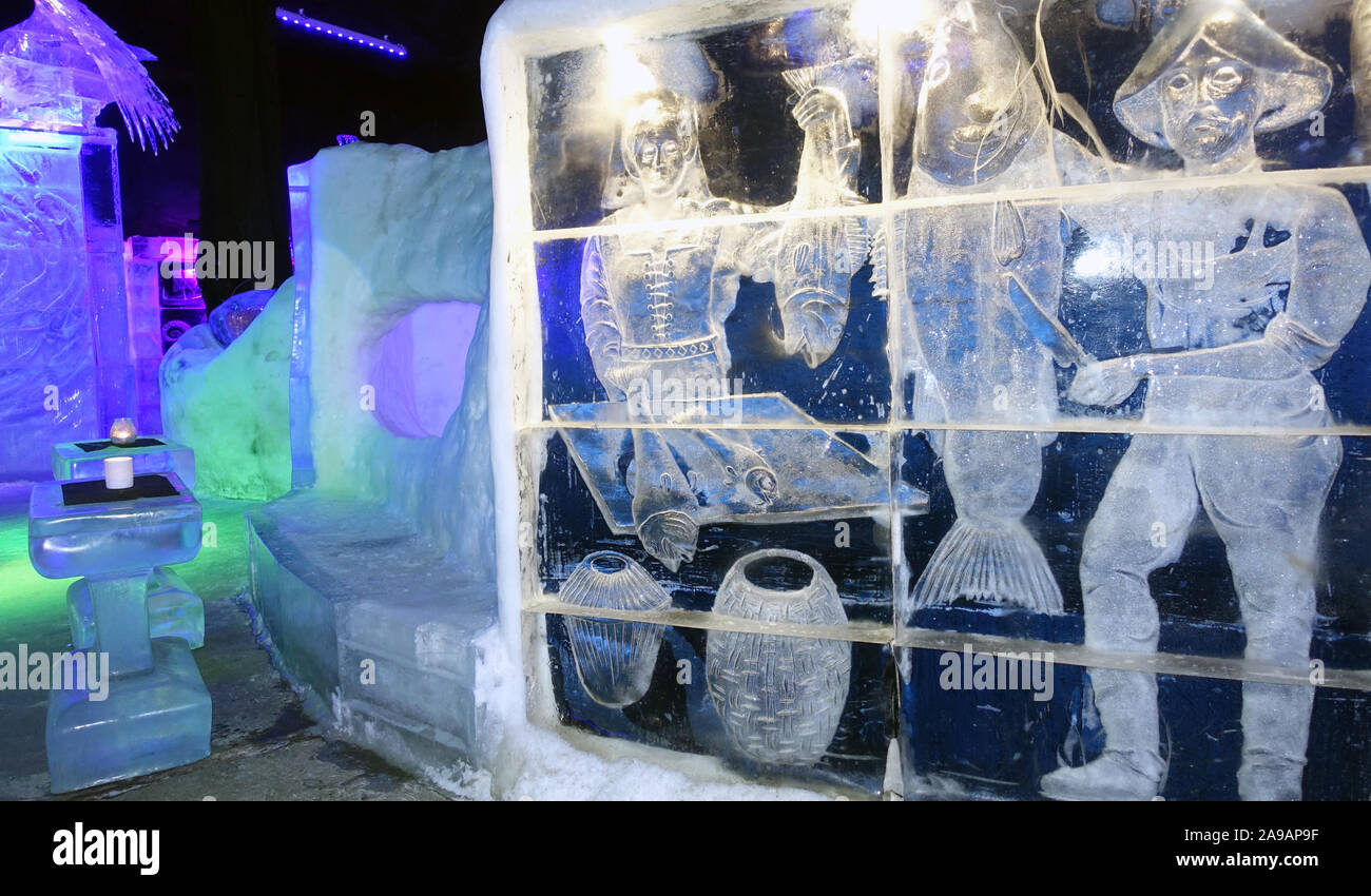 Magic ice bar norway svolvaer hi-res stock photography and images - Alamy