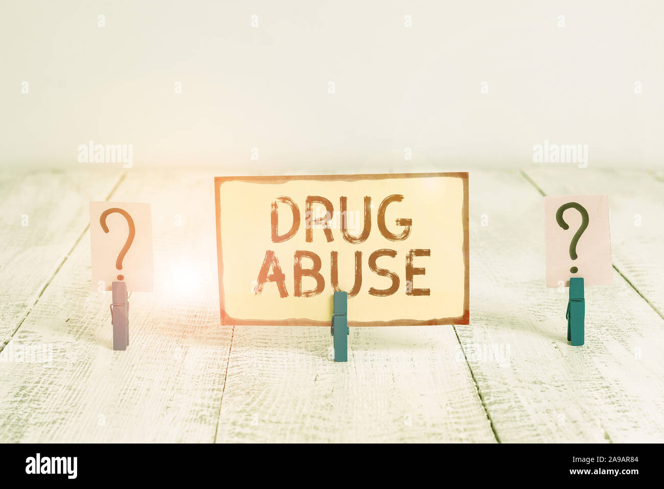 Text sign showing Drug Abuse. Business photo text the habitual taking ...