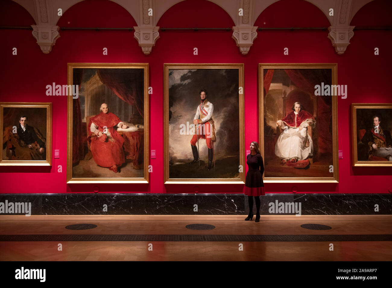 The waterloo chamber in windsor castle hi-res stock photography and ...