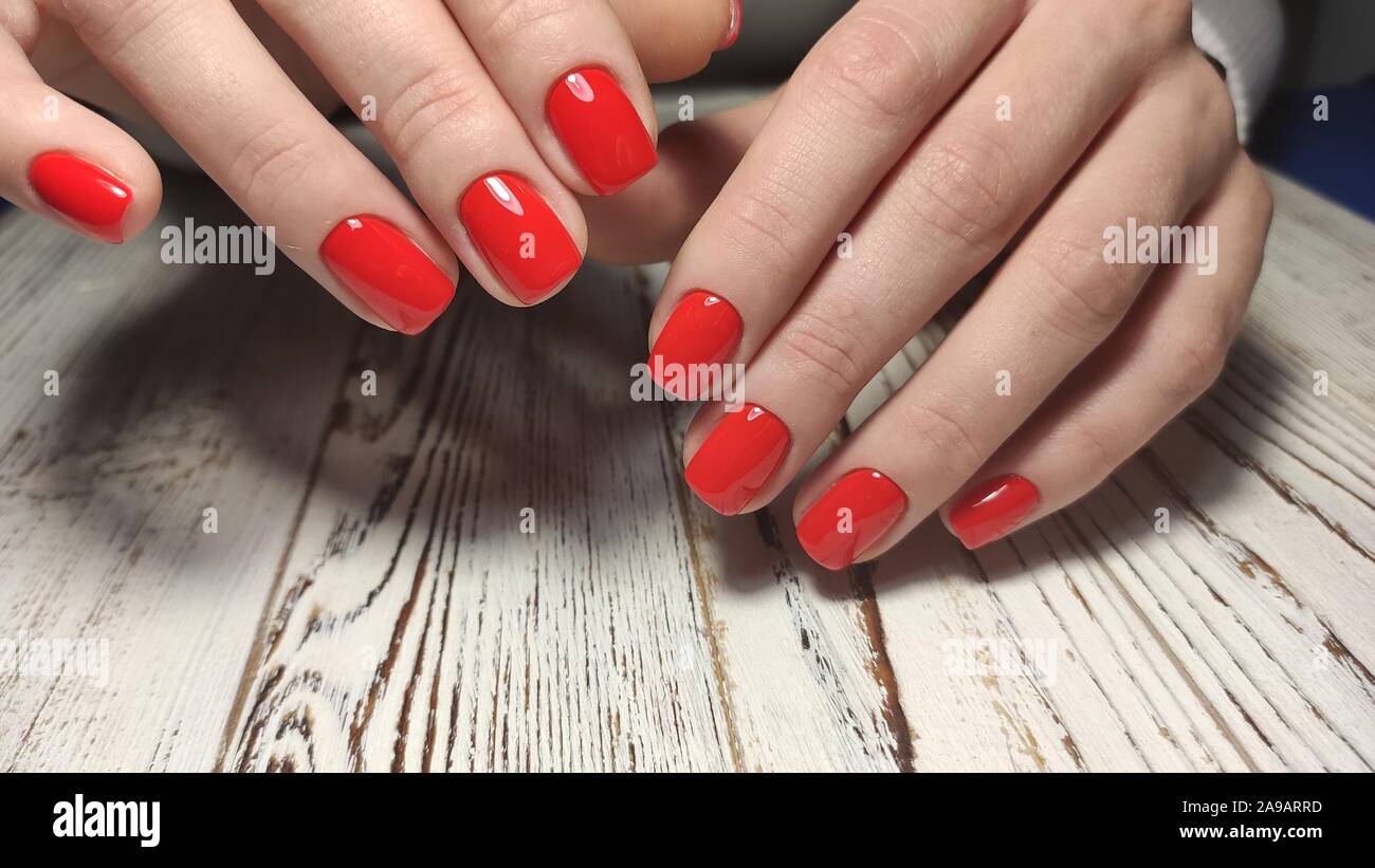 Beautiful Female Hands. Beautiful hand with perfect nail 2019 Stock ...