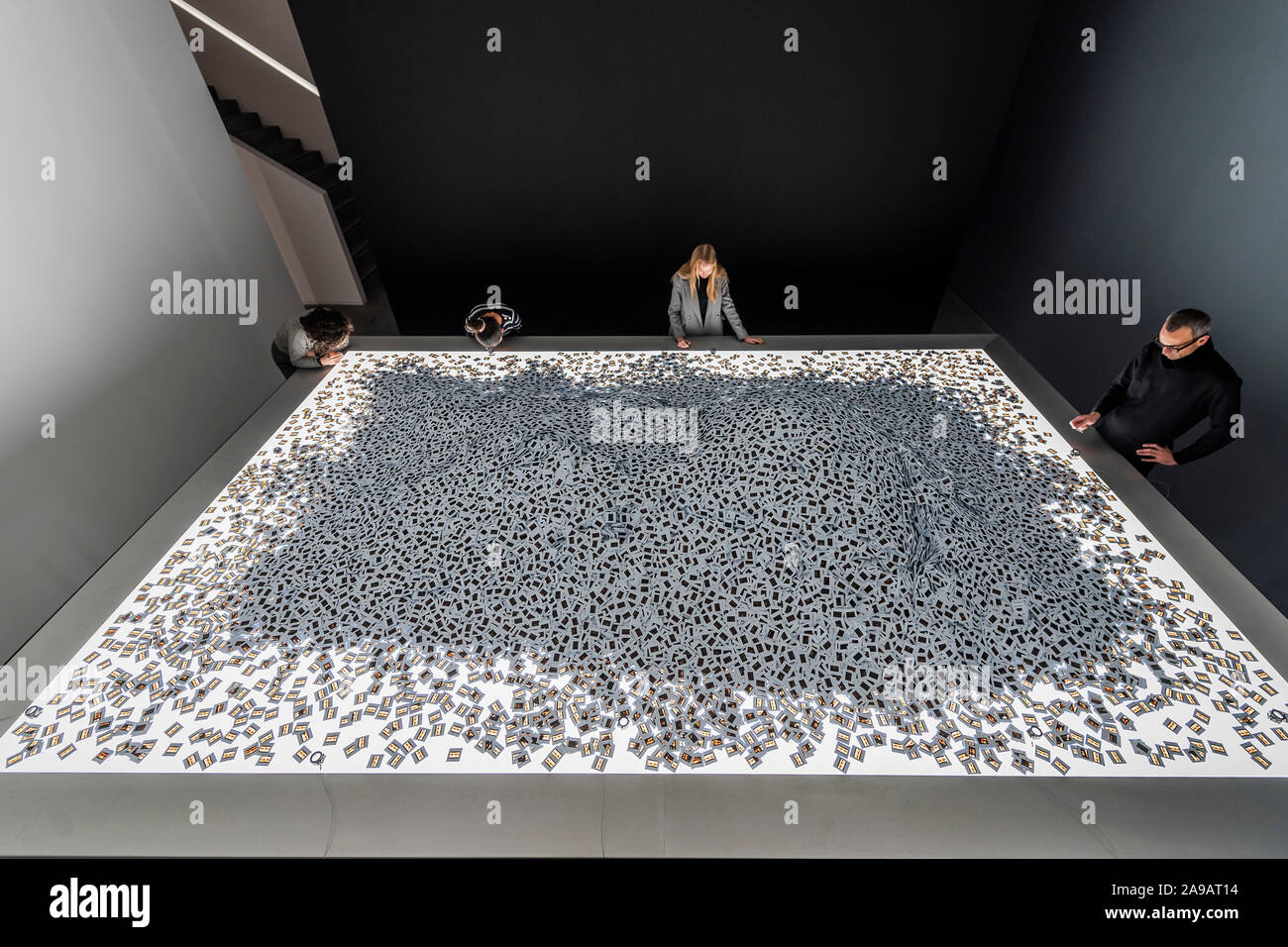 London, UK. 14th Nov, 2019. The Silence of Nduwayezu, which comprises ...