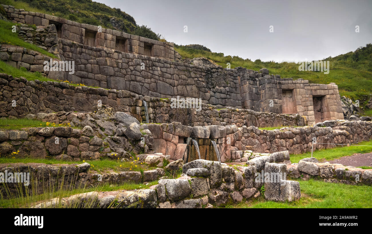 Tambomachay archaeological site hi-res stock photography and images - Alamy
