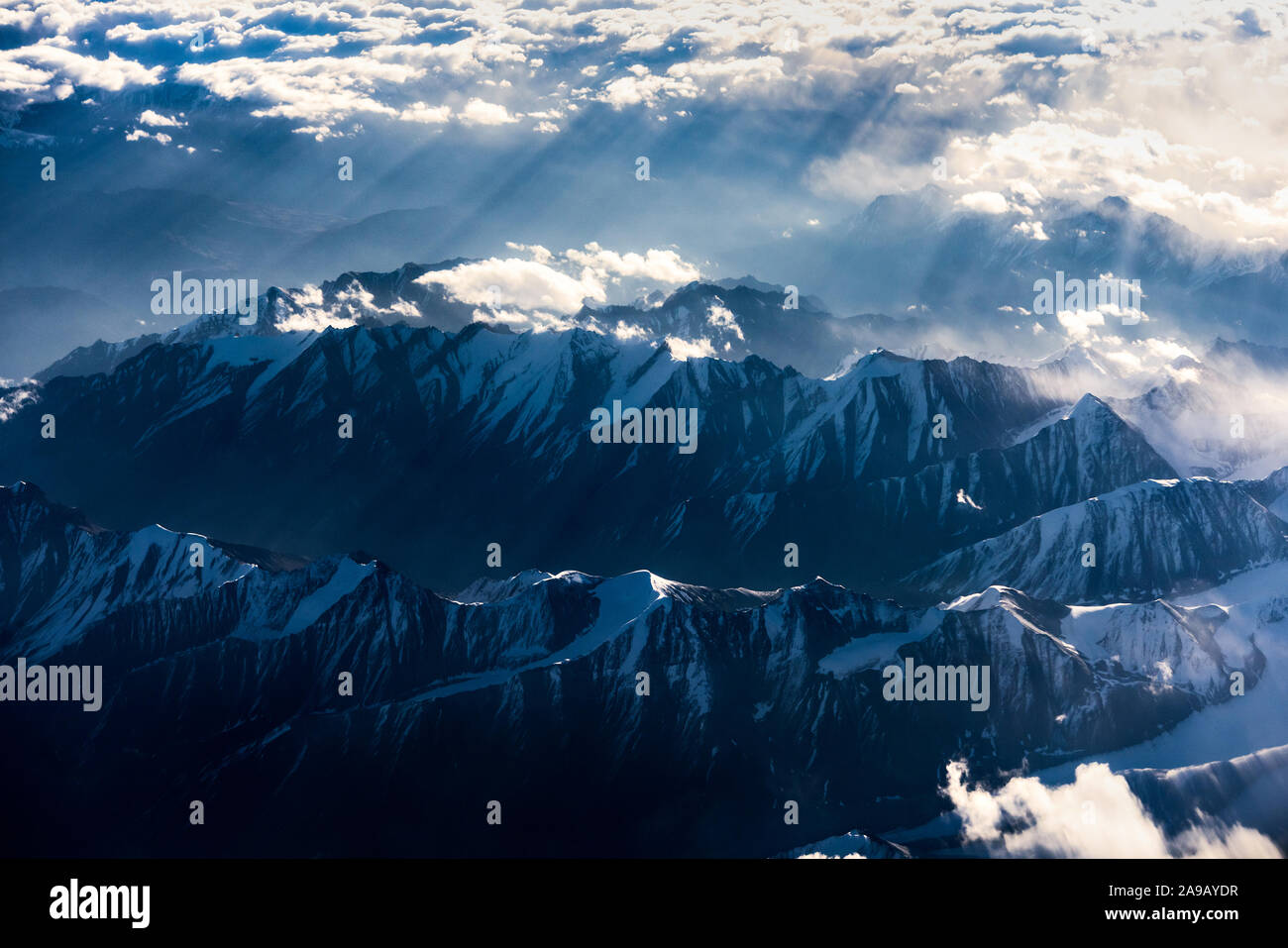 Himalayas aerial hi-res stock photography and images - Alamy