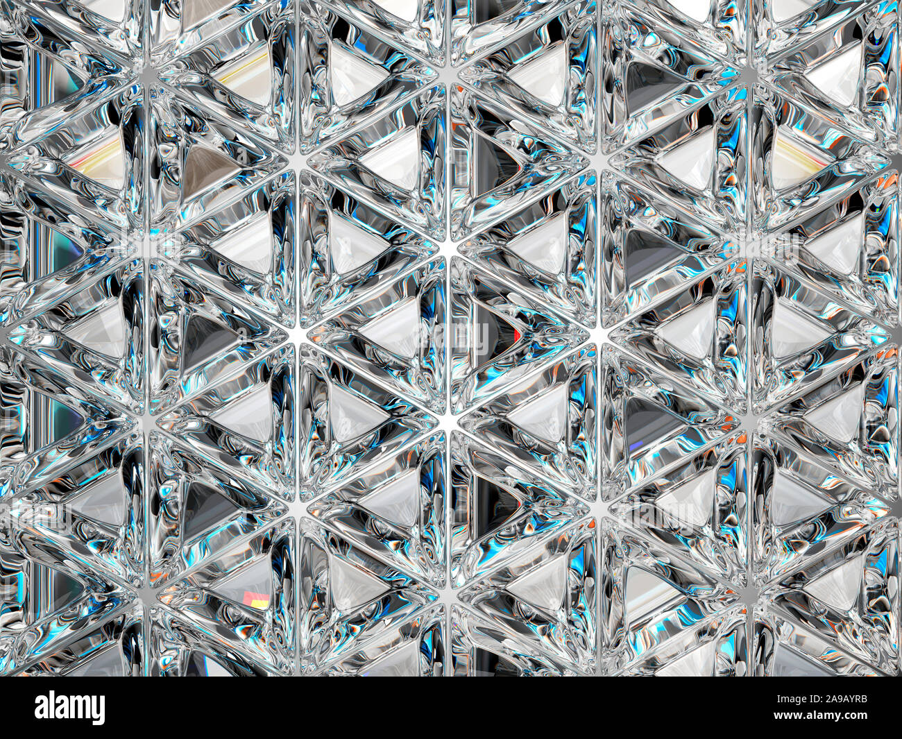 Shiny White Glass Texture