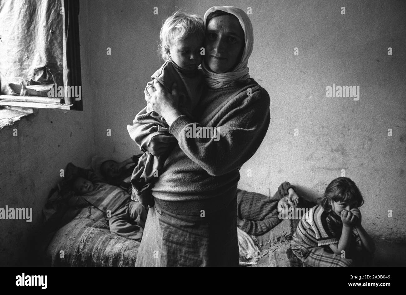 Bulqize town, Albania. 1992 Stock Photo - Alamy