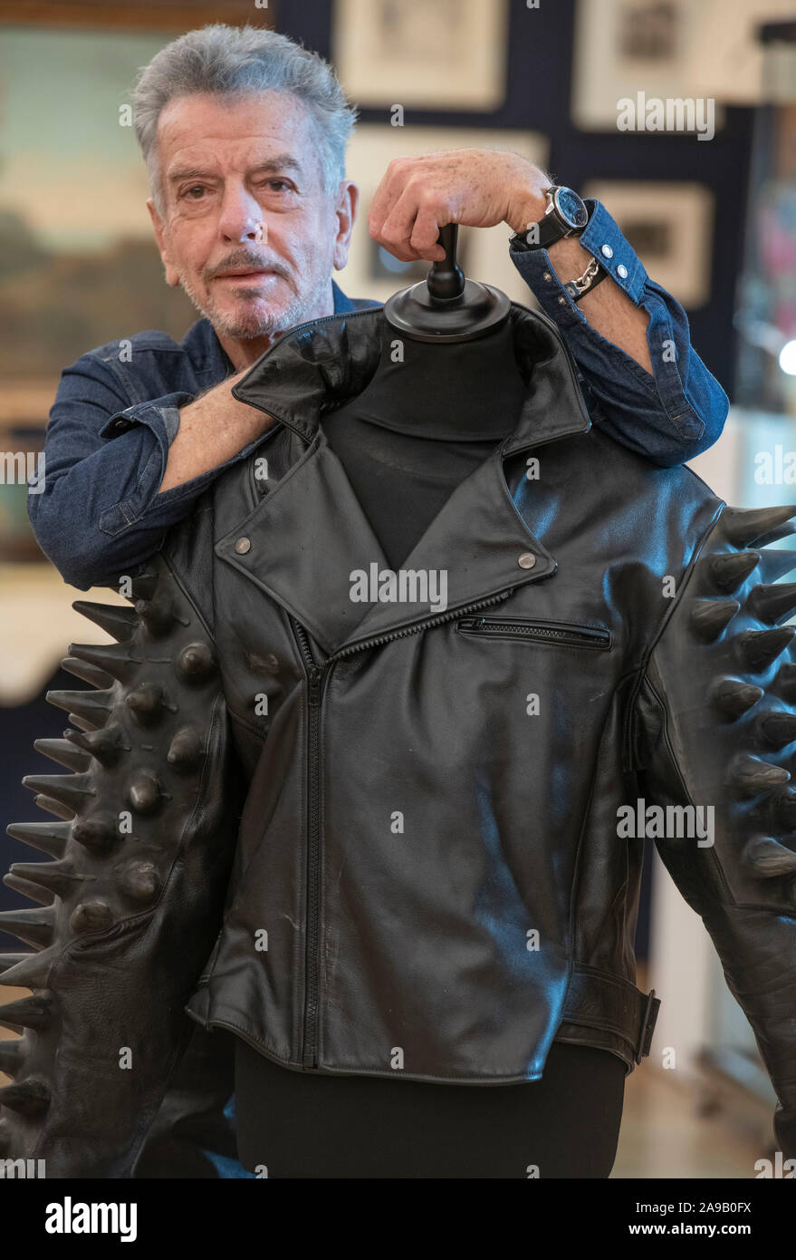 Bonhams, London, UK. 14th November 2019. Nicky Haslam, one of the world ...