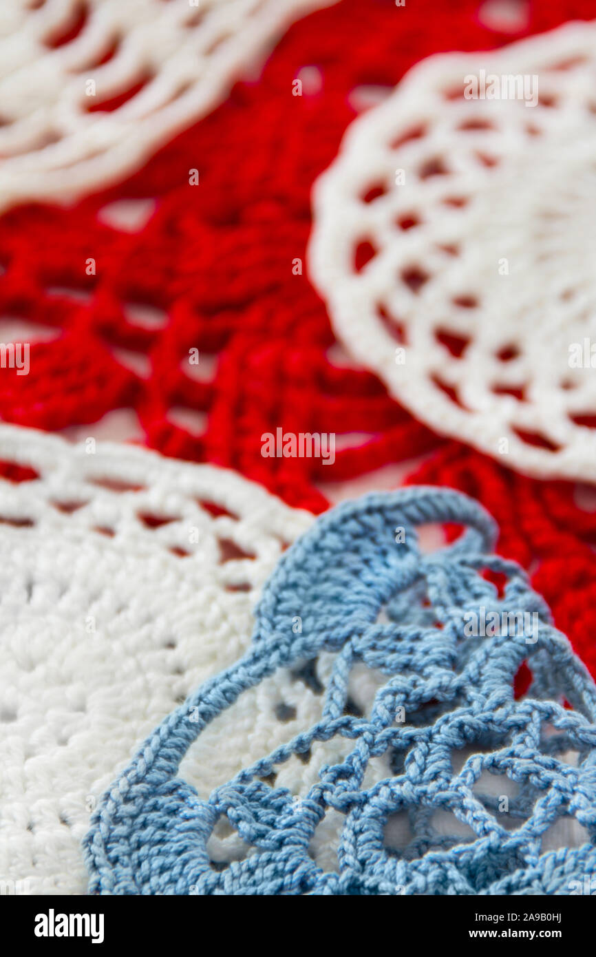 Needlework as background Stock Photo - Alamy