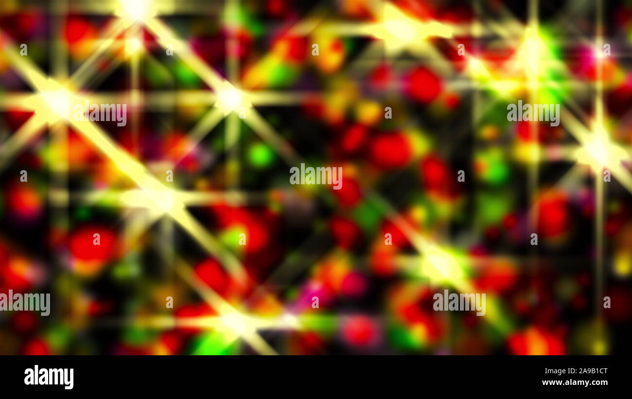 Digital background from stars, sparkle and particles. Computer ...