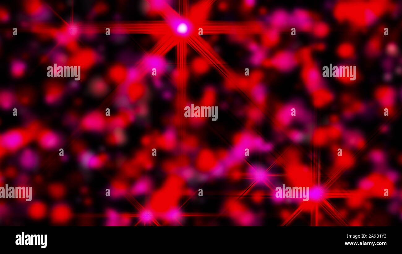 Digital background from stars, sparkle and particles. Computer ...