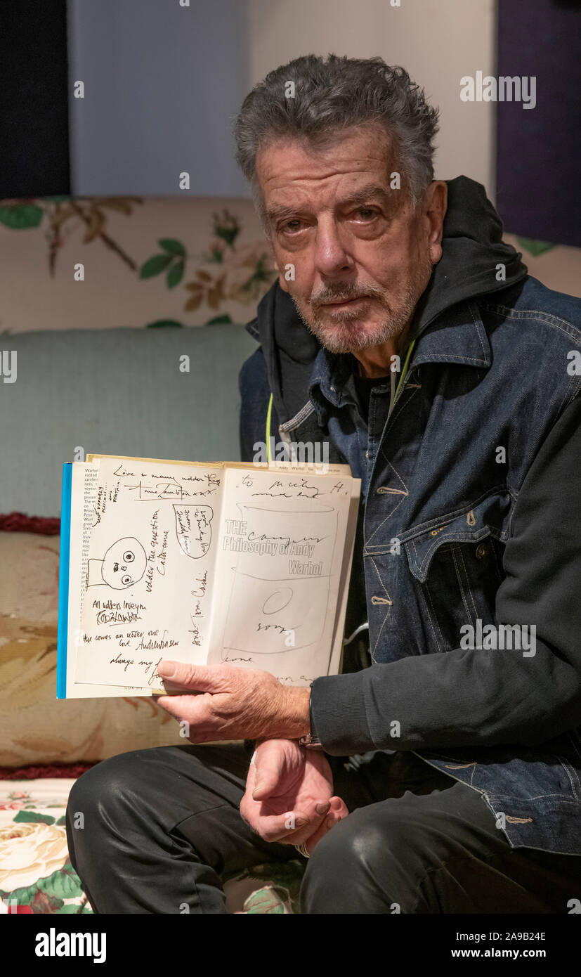 Bonhams, London, UK. 14th November 2019. Nicky Haslam, one of the world ...