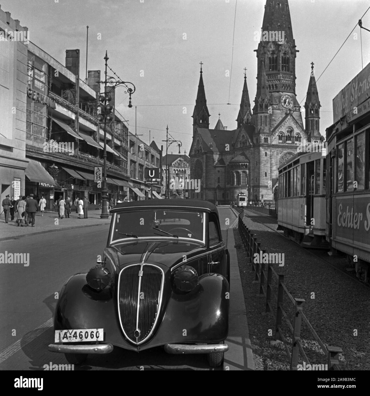 Taking a walk through the capital of the III. Reich, Berlin, here near ...