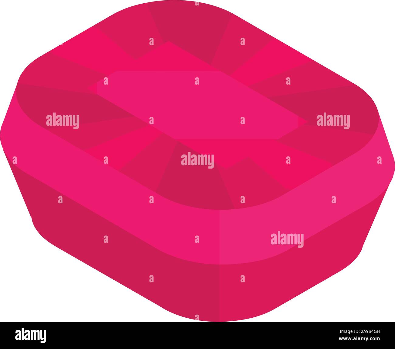 Pink spinel crystal hi-res stock photography and images - Alamy