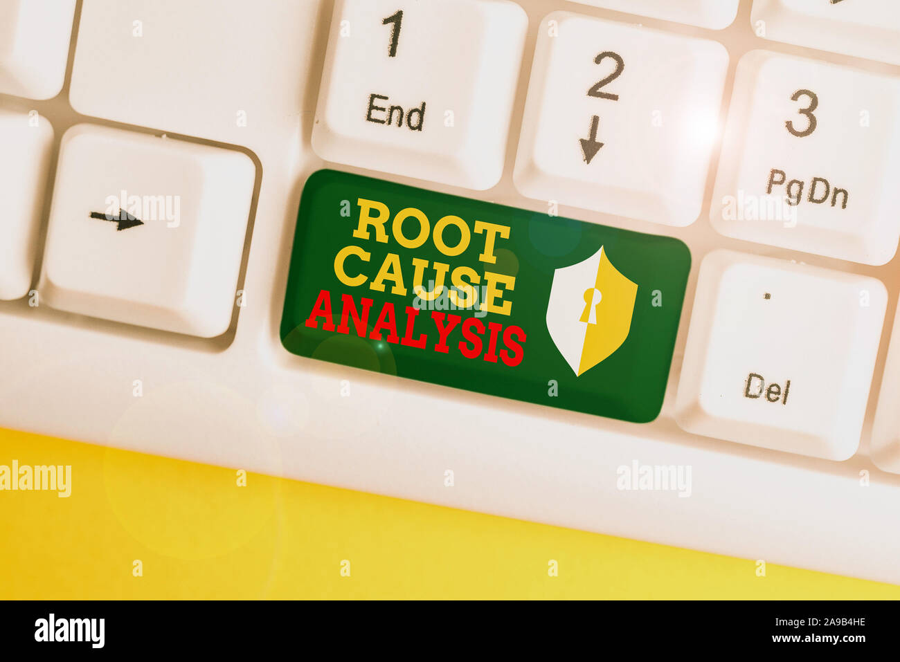 Text sign showing Root Cause Analysis. Business photo showcasing Method ...