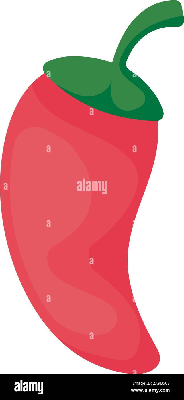 peppers mexican in white background vector illustration design Stock ...