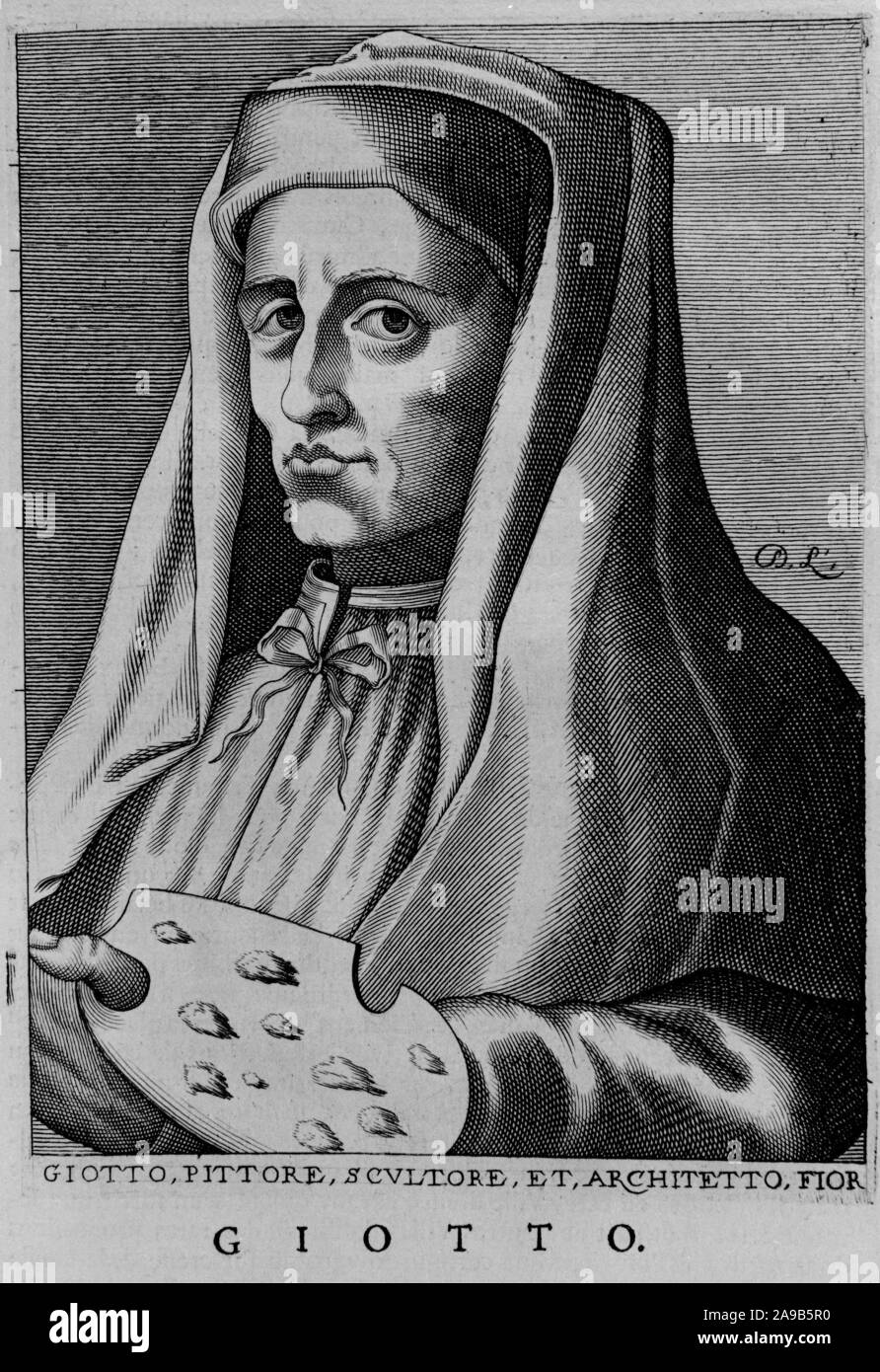 BERNARDO GIOTTO 1266-1337. Location: BIBLIOTECA NACIONAL-COLECCION ...