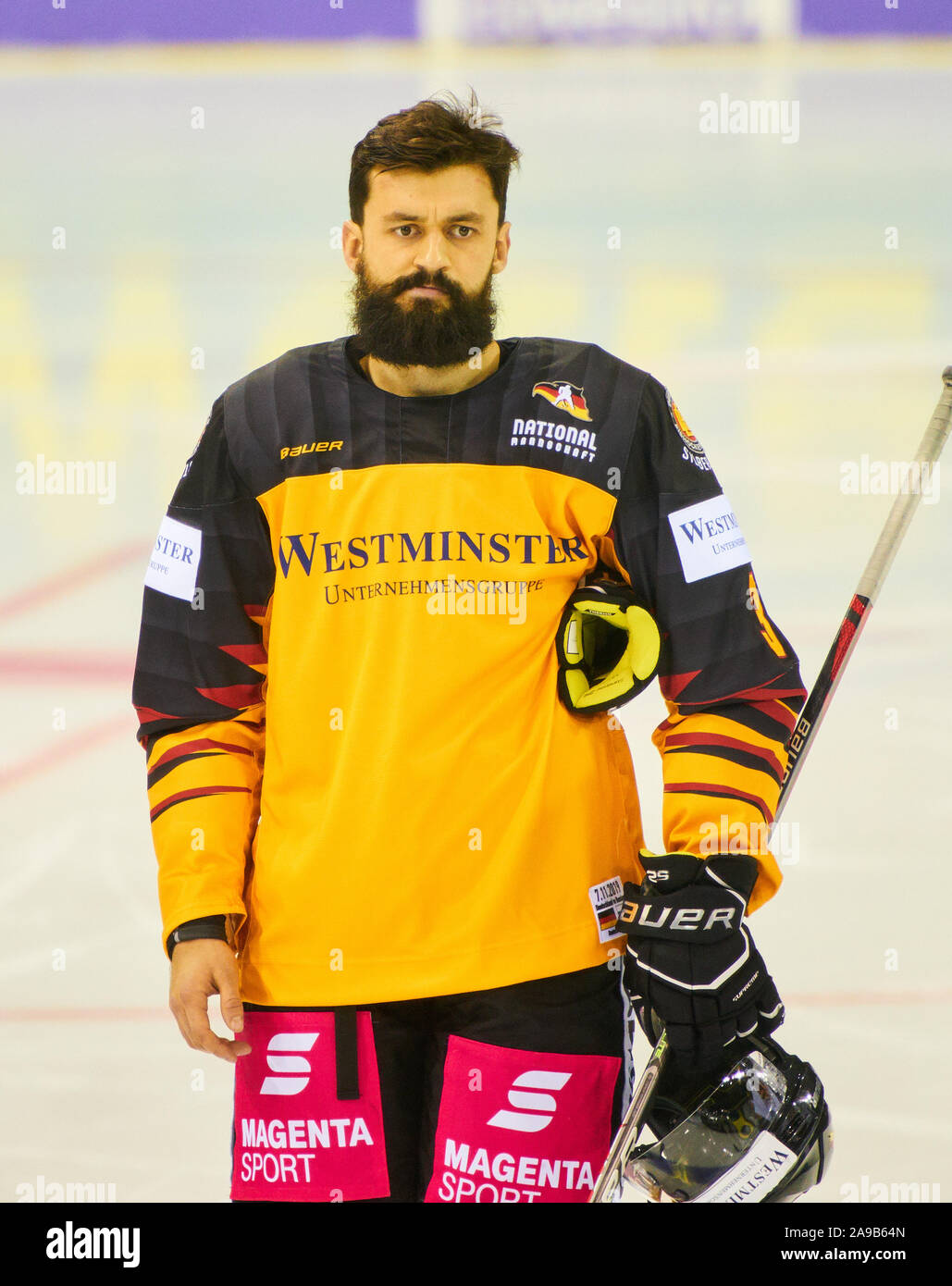 Ice hockey Deutschland Cup, Germany-Russia, Krefeld, Nov 9, 2019 ...