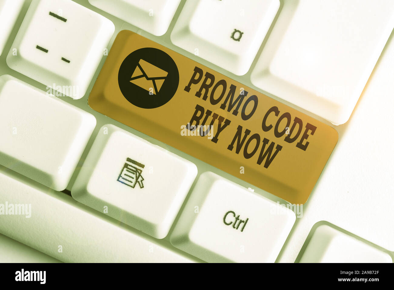 Word writing text Promo Code Buy Now. Business photo showcasing Giving ...