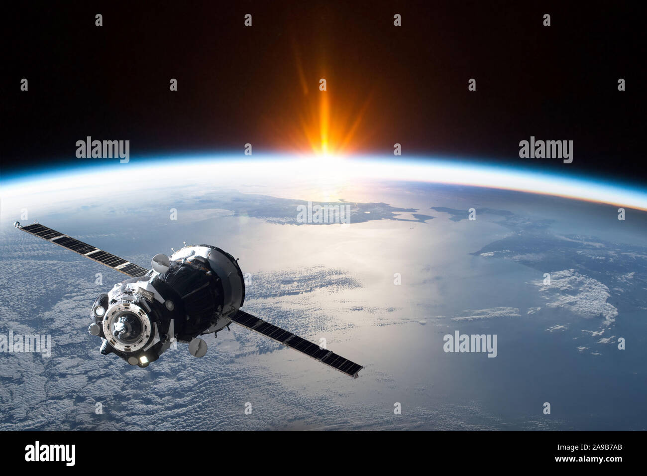 Earth View From Space Nasa NASA Satellite Map Shows Satellite