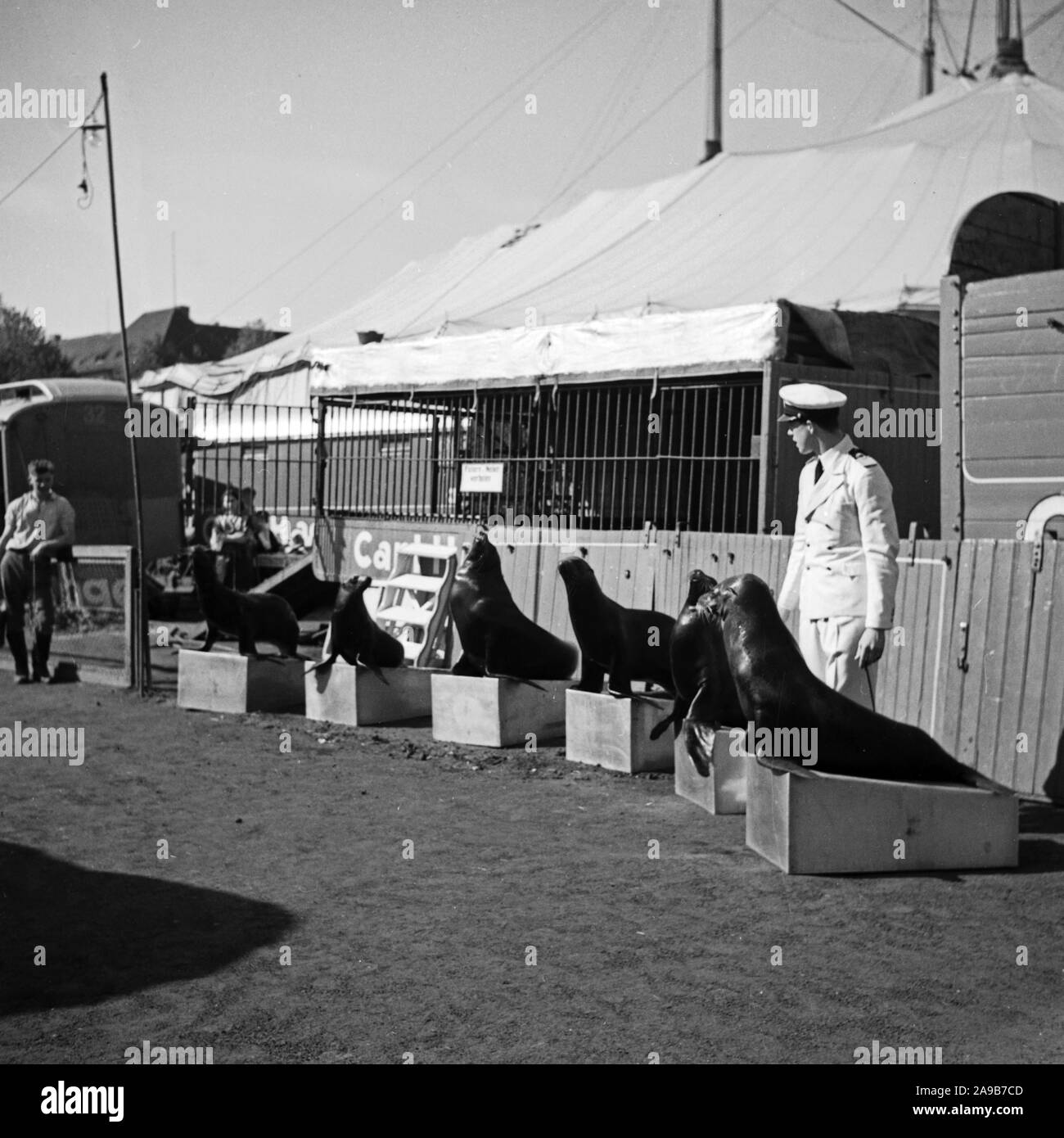 The zookeeper Black and White Stock Photos & Images - Alamy