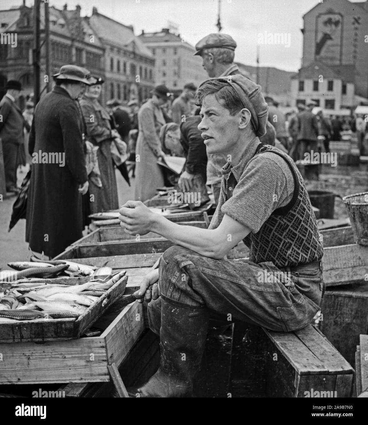 A travel to Norway, 1930s Stock Photo - Alamy