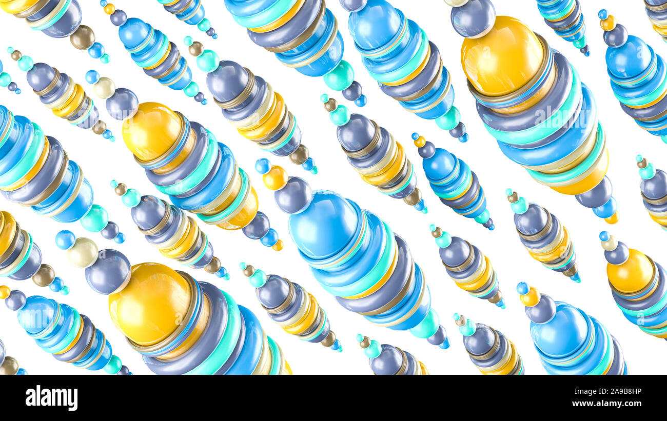 Abstract color background. 3d rendering 3d illustration Stock Photo - Alamy