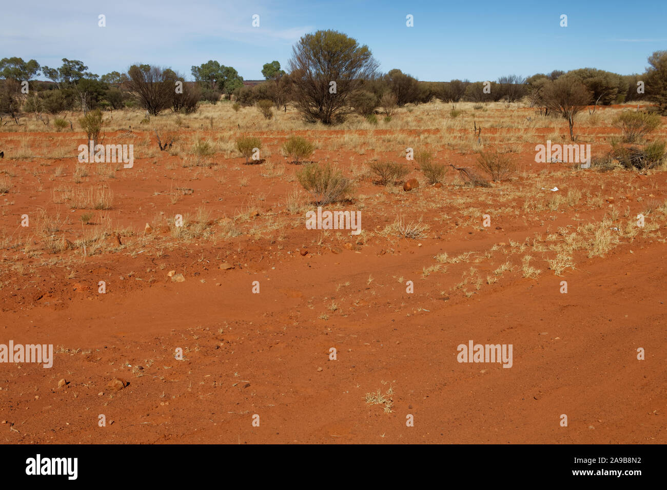 Driving through the Outback in an offroad vehicle Stock Photo - Alamy