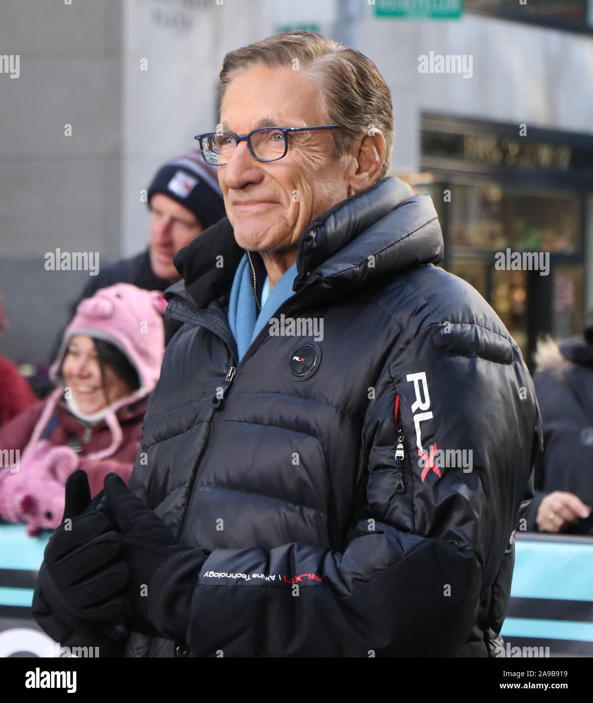 November 13, 2019 Maury Povich at Access Daily to talk about his new ...