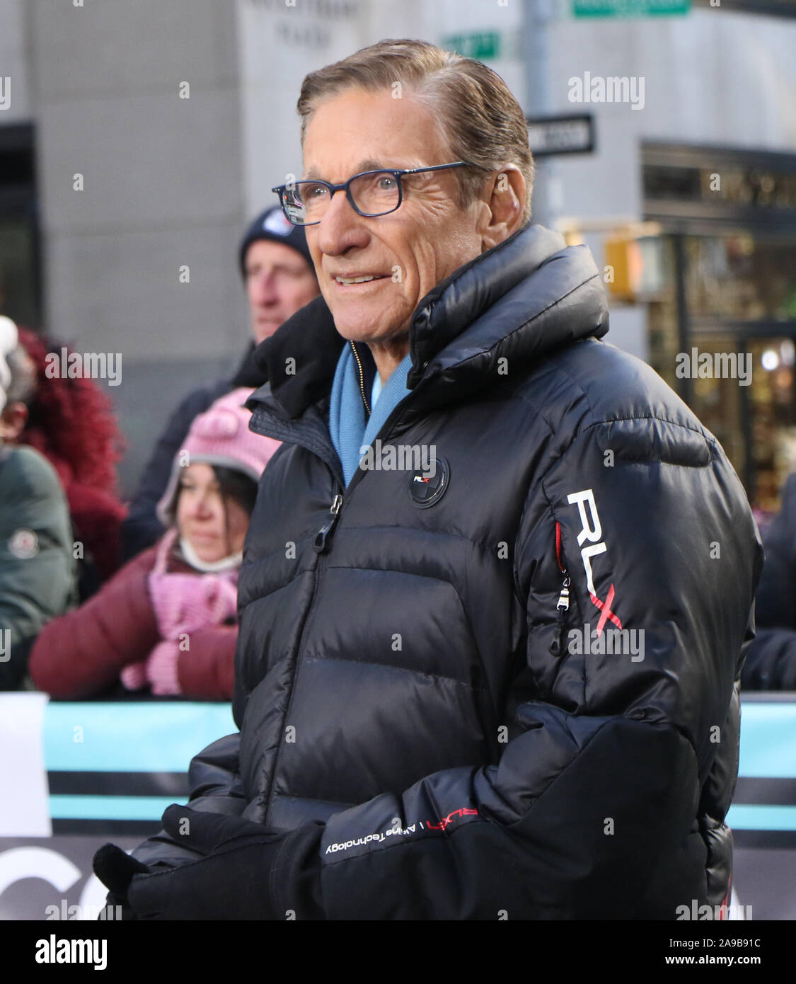 November 13, 2019 Maury Povich at Access Daily to talk about his new ...