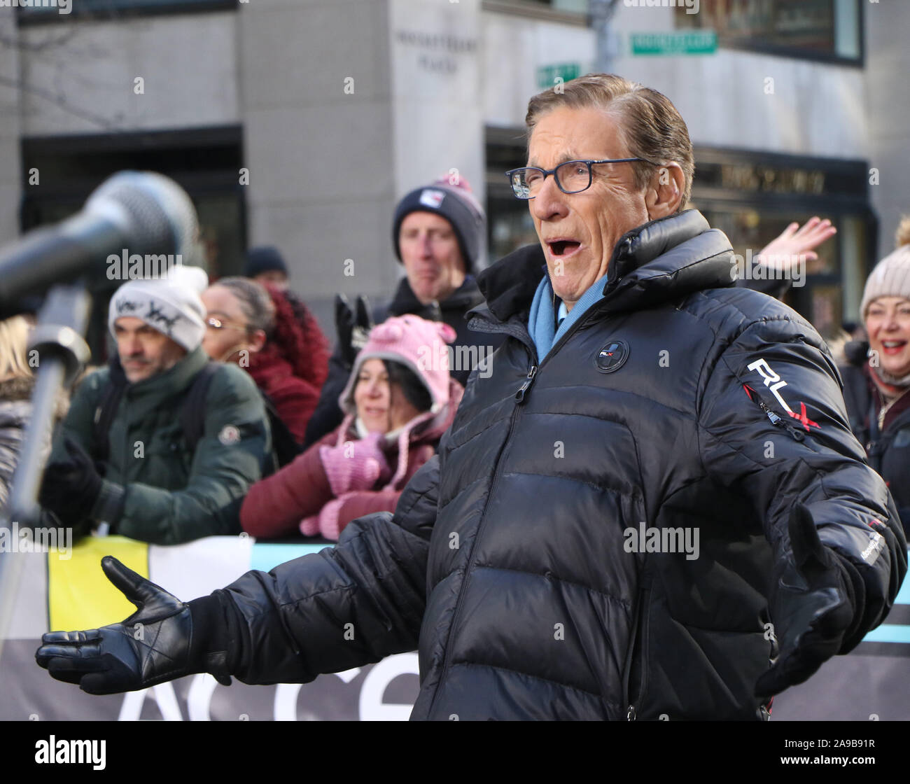November 13, 2019 Maury Povich at Access Daily to talk about his new ...