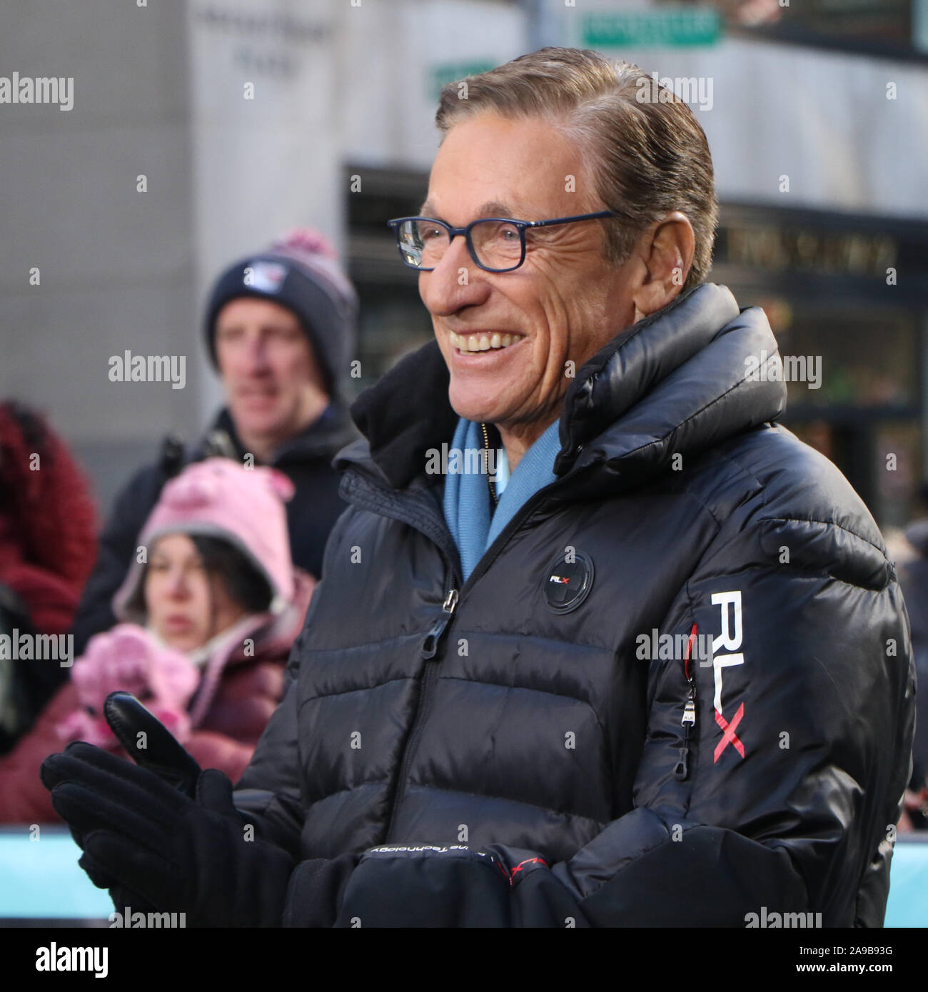 November 13, 2019 Maury Povich at Access Daily to talk about his new ...