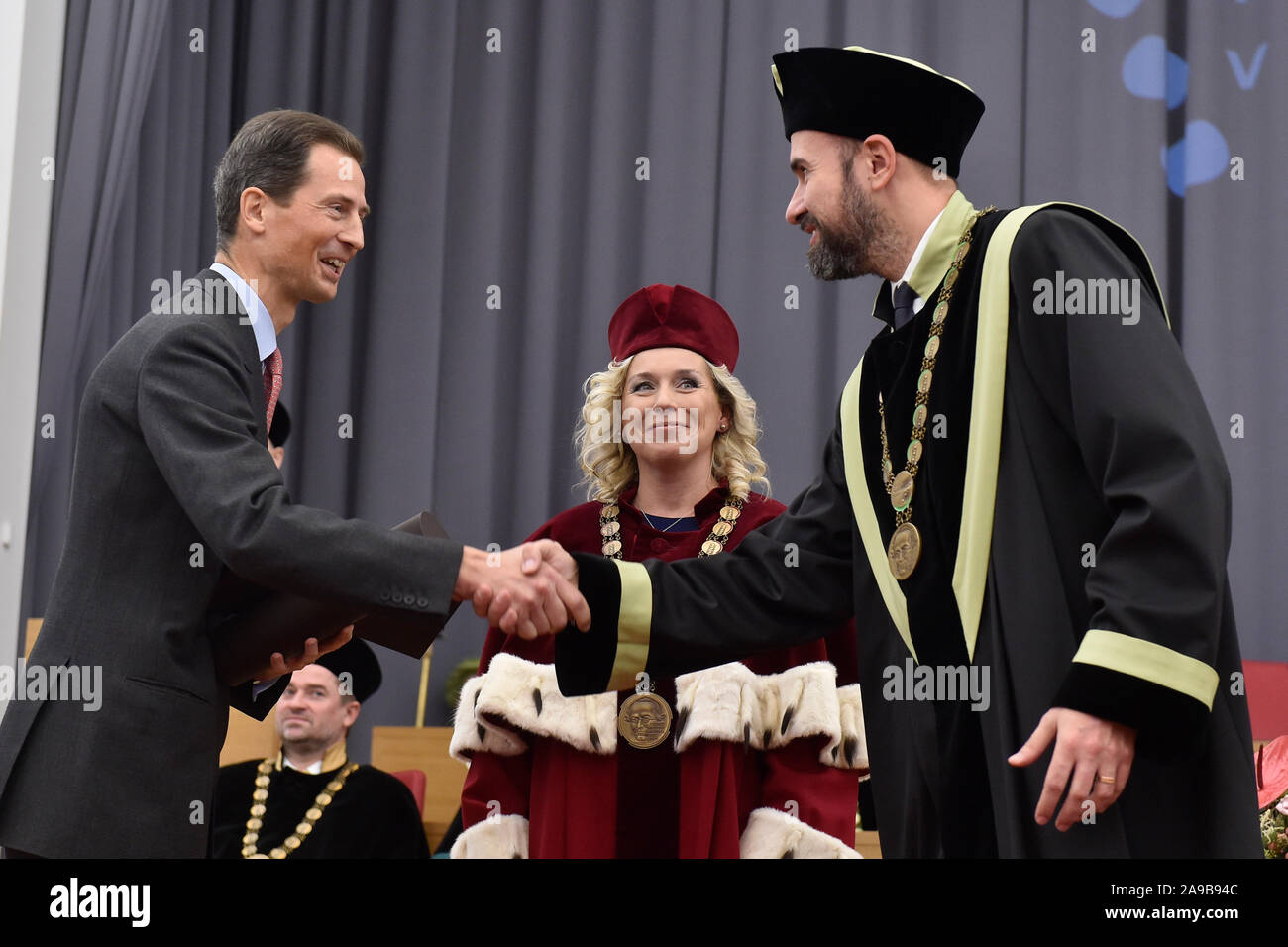 Two descendants of prominent Czech noble families, Alois of ...