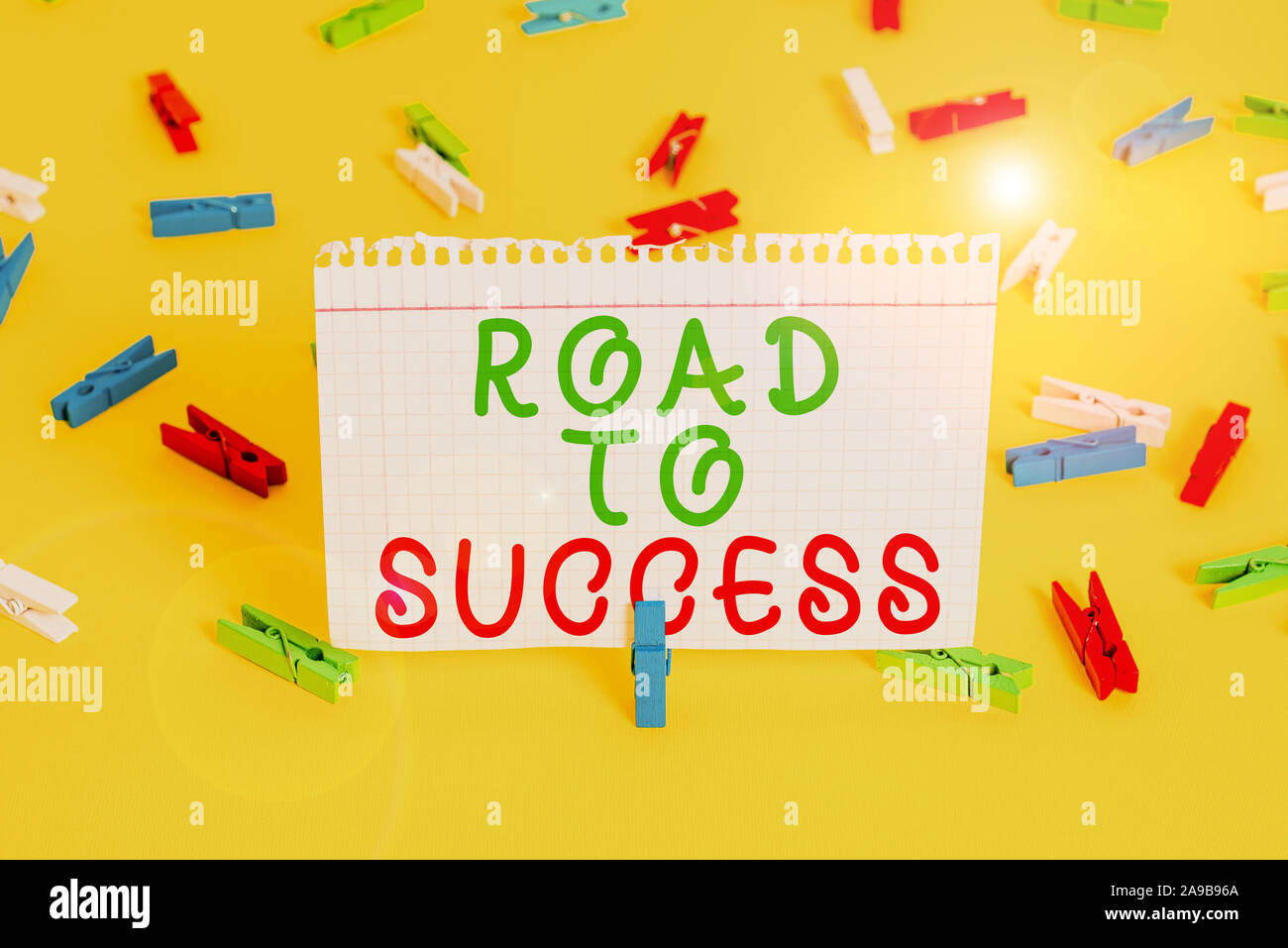 Handwriting text Road To Success. Conceptual photo studying really hard ...