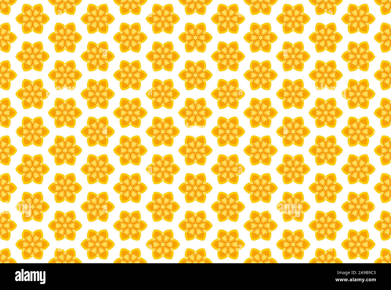 Seamless geometric pattern. In yellow and white colors Stock Photo - Alamy