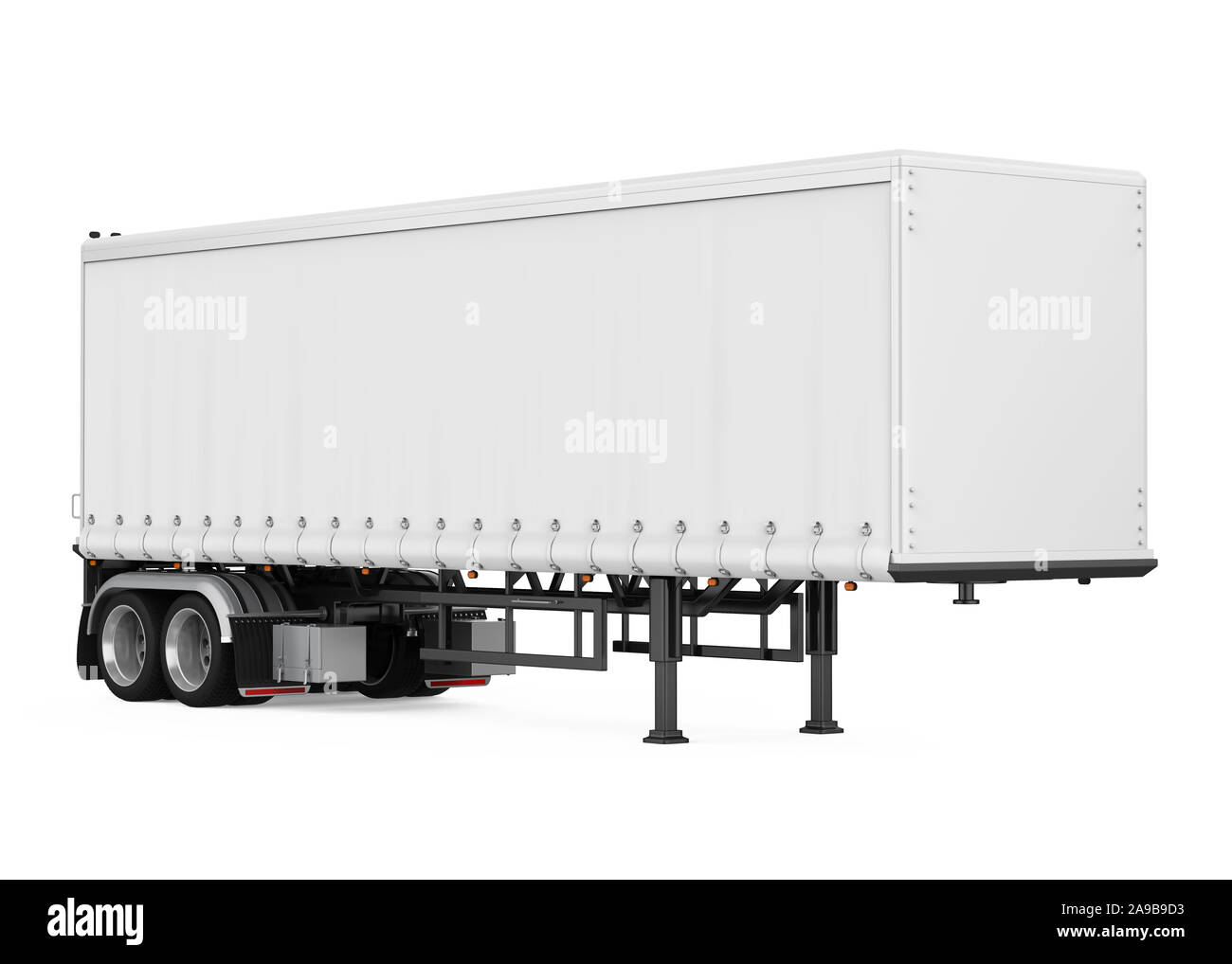 Truck trailer wheels Cut Out Stock Images & Pictures - Alamy