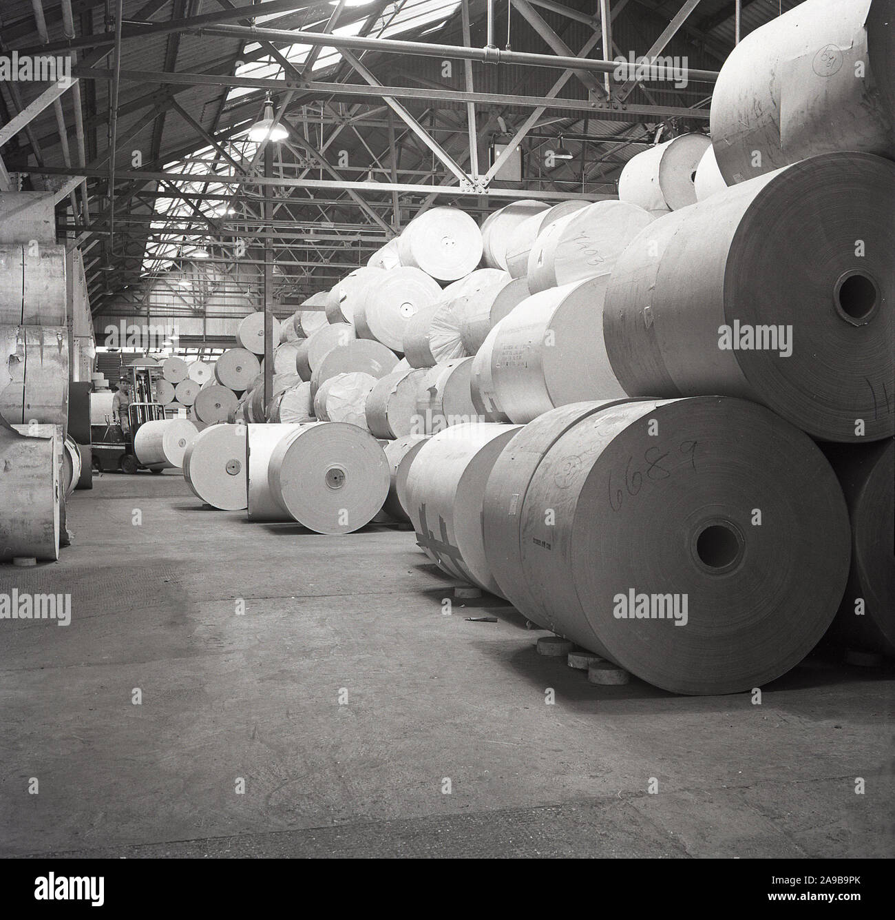 1950s, historical, warehouse Stock Photo - Alamy