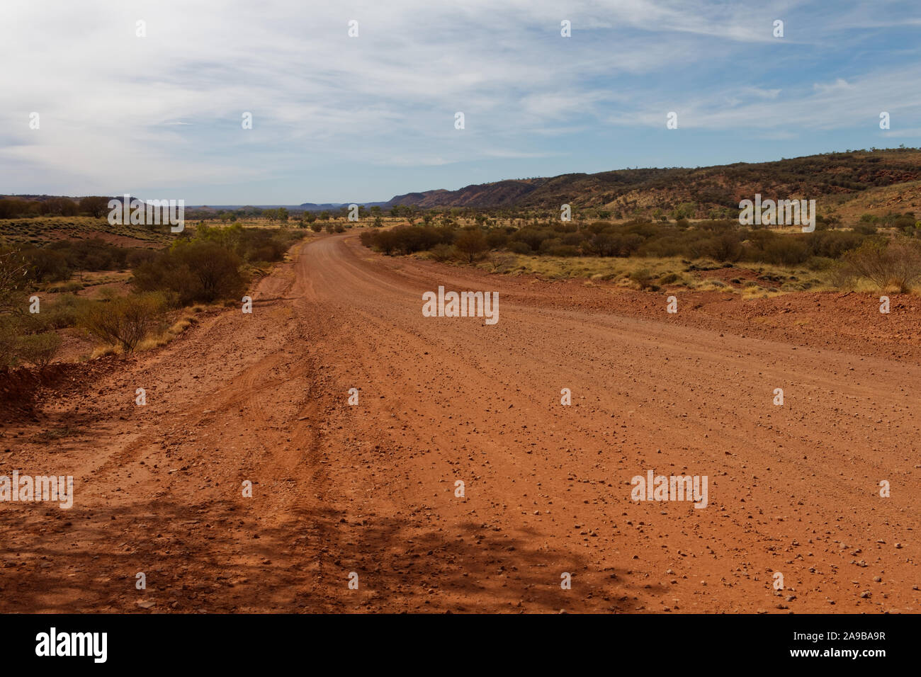Driving through the Outback in an offroad vehicle Stock Photo - Alamy