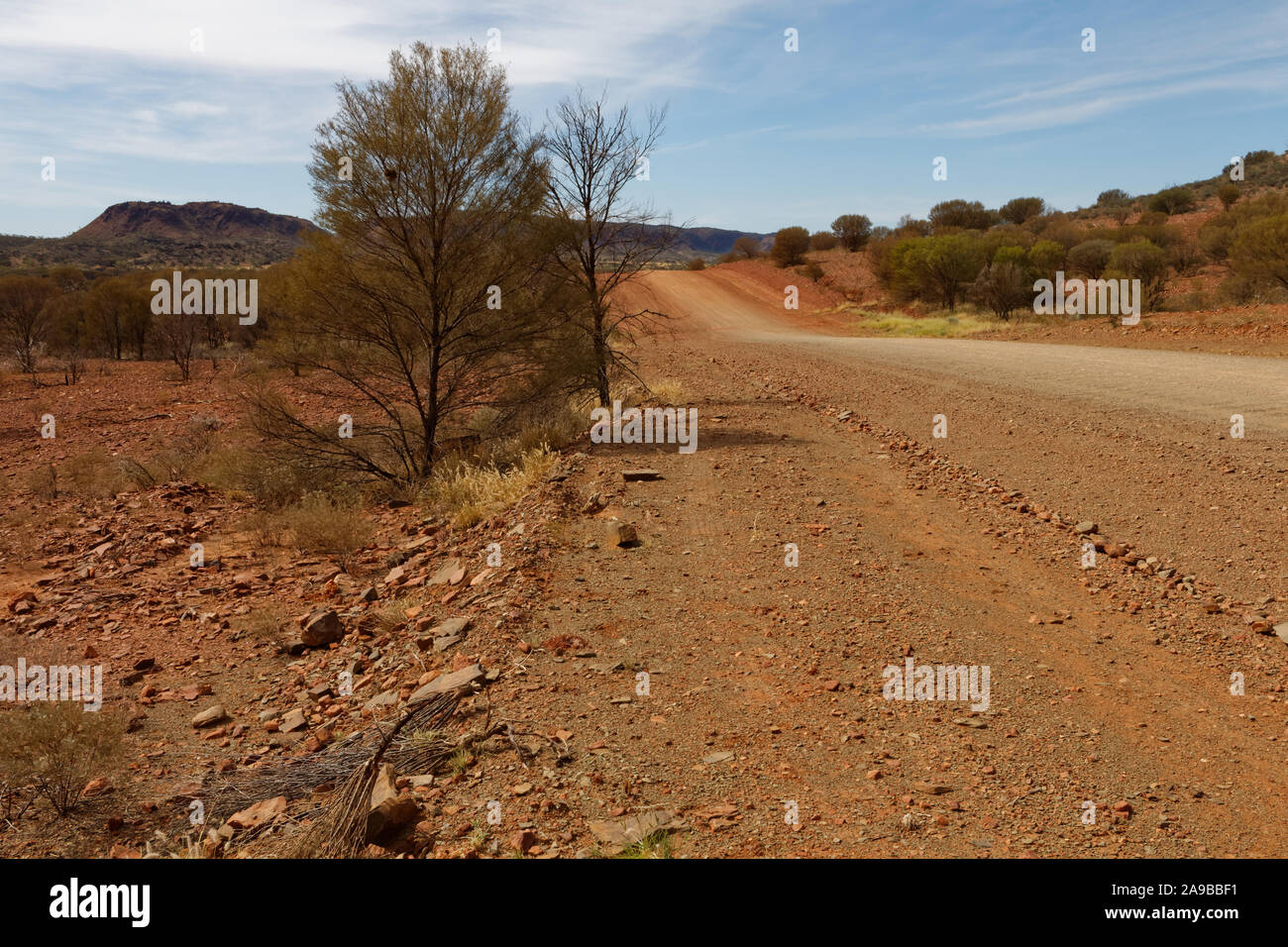 Driving through the Outback in an offroad vehicle Stock Photo - Alamy