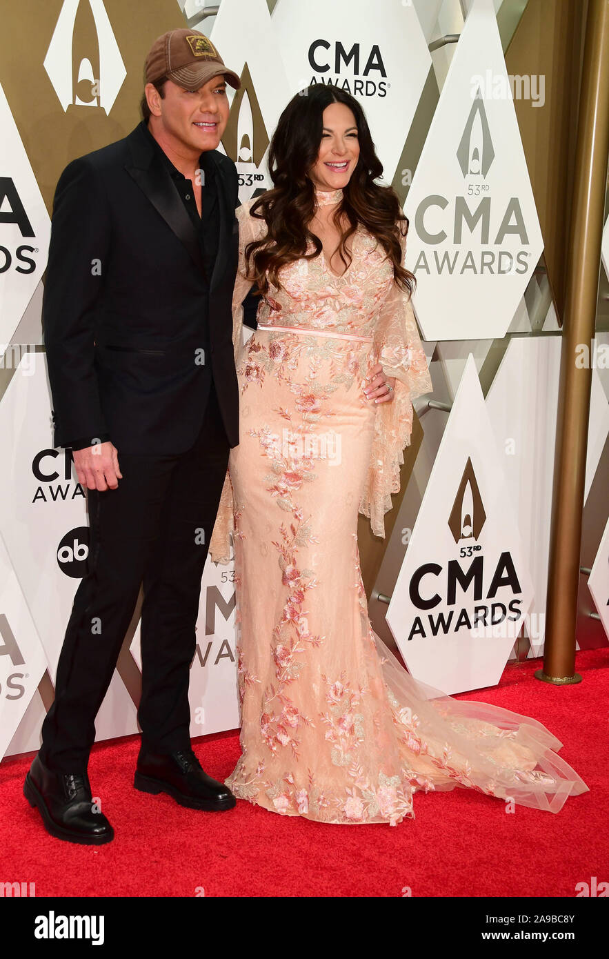 13 November 2019 - Nashville, Tennessee - Rodney Atkins, Rose Falcon ...