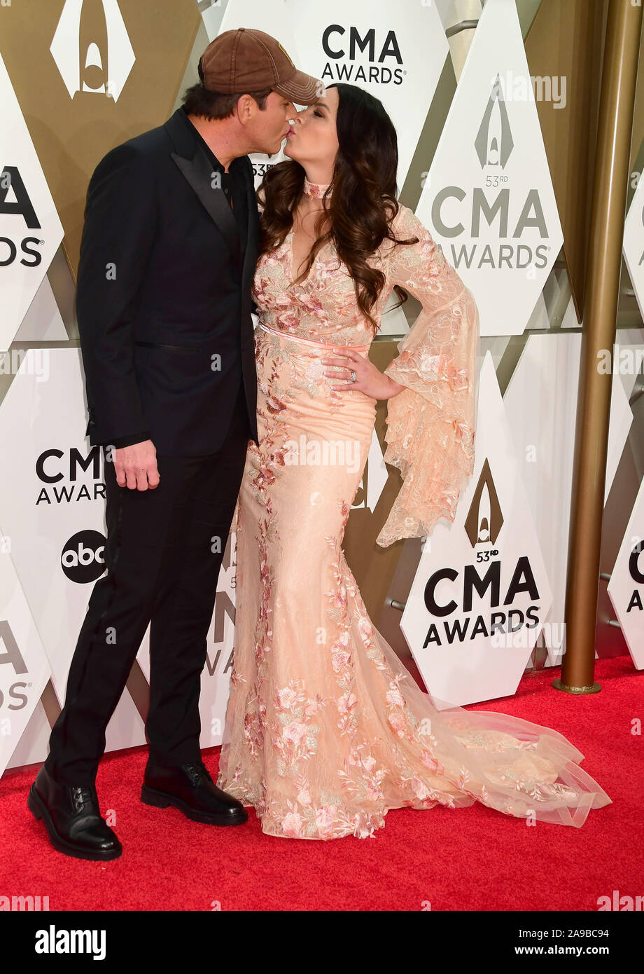 13 November 2019 - Nashville, Tennessee - Rodney Atkins, Rose Falcon ...