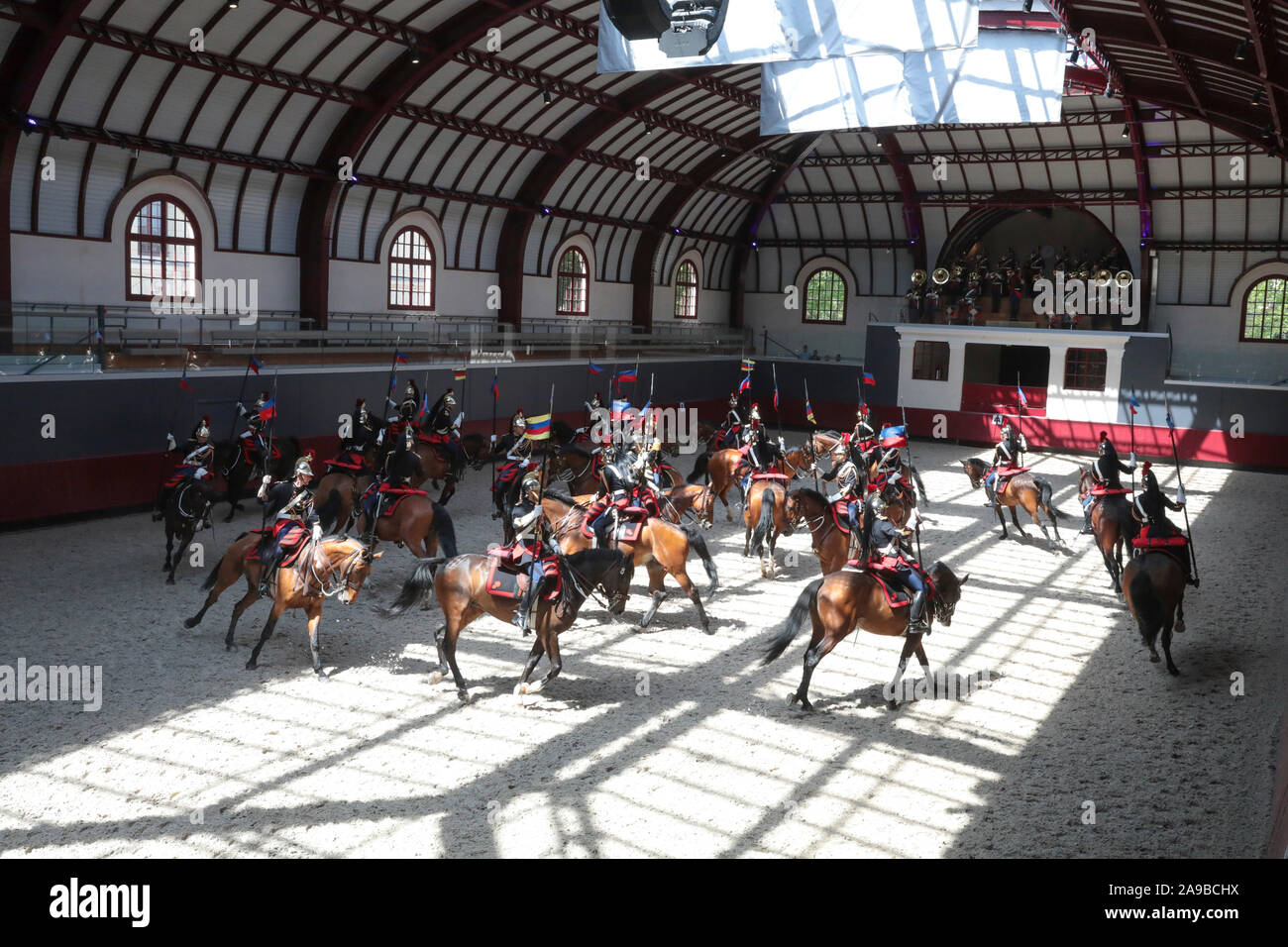 MANIFESTATION OF REGIMENT OF CAVALRY OF REPUBLICAN GUARD AT THE ...