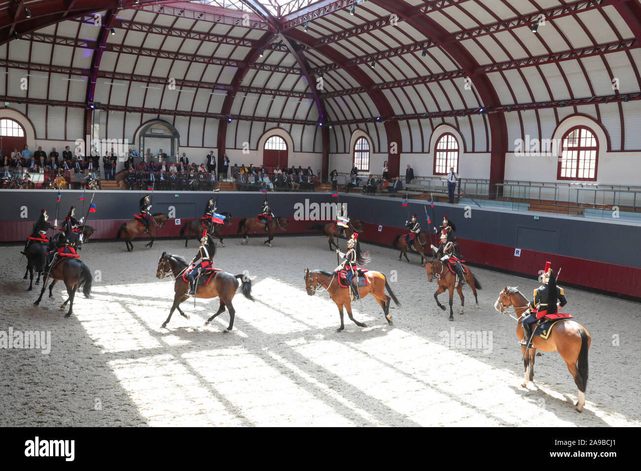 MANIFESTATION OF REGIMENT OF CAVALRY OF REPUBLICAN GUARD AT THE ...
