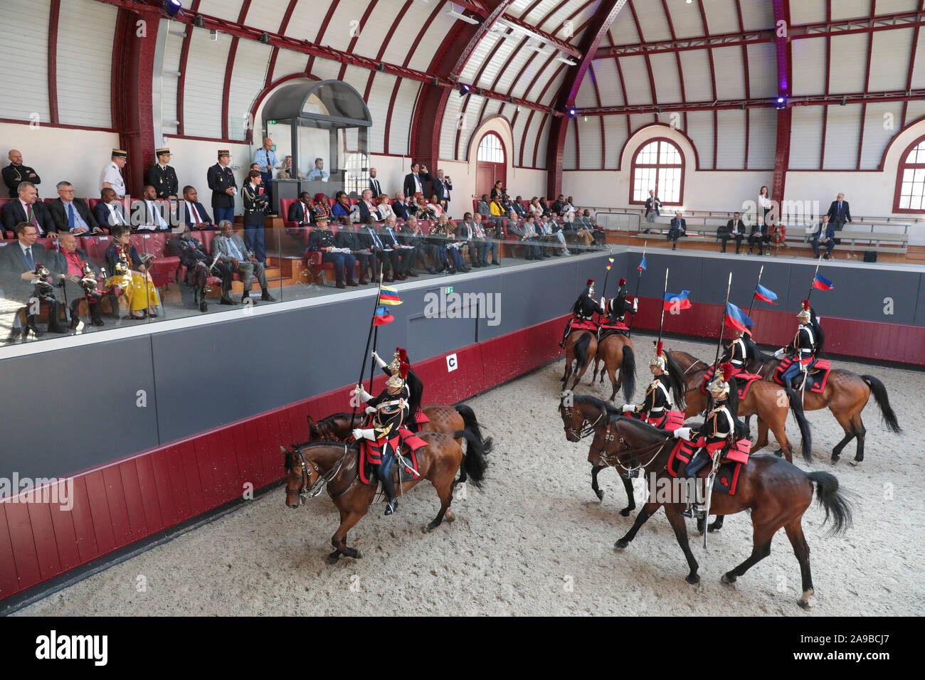 MANIFESTATION OF REGIMENT OF CAVALRY OF REPUBLICAN GUARD AT THE ...