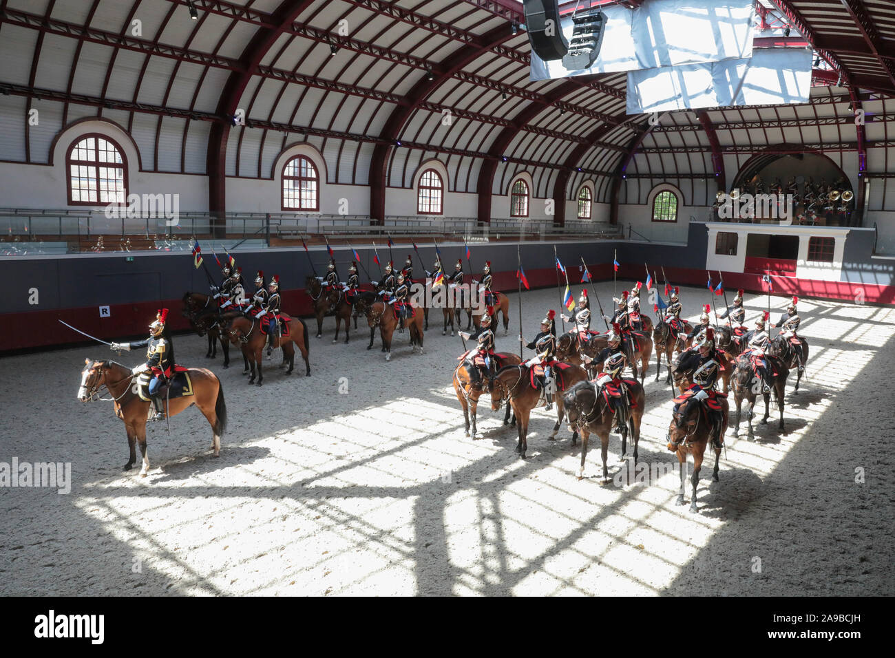 MANIFESTATION OF REGIMENT OF CAVALRY OF REPUBLICAN GUARD AT THE ...