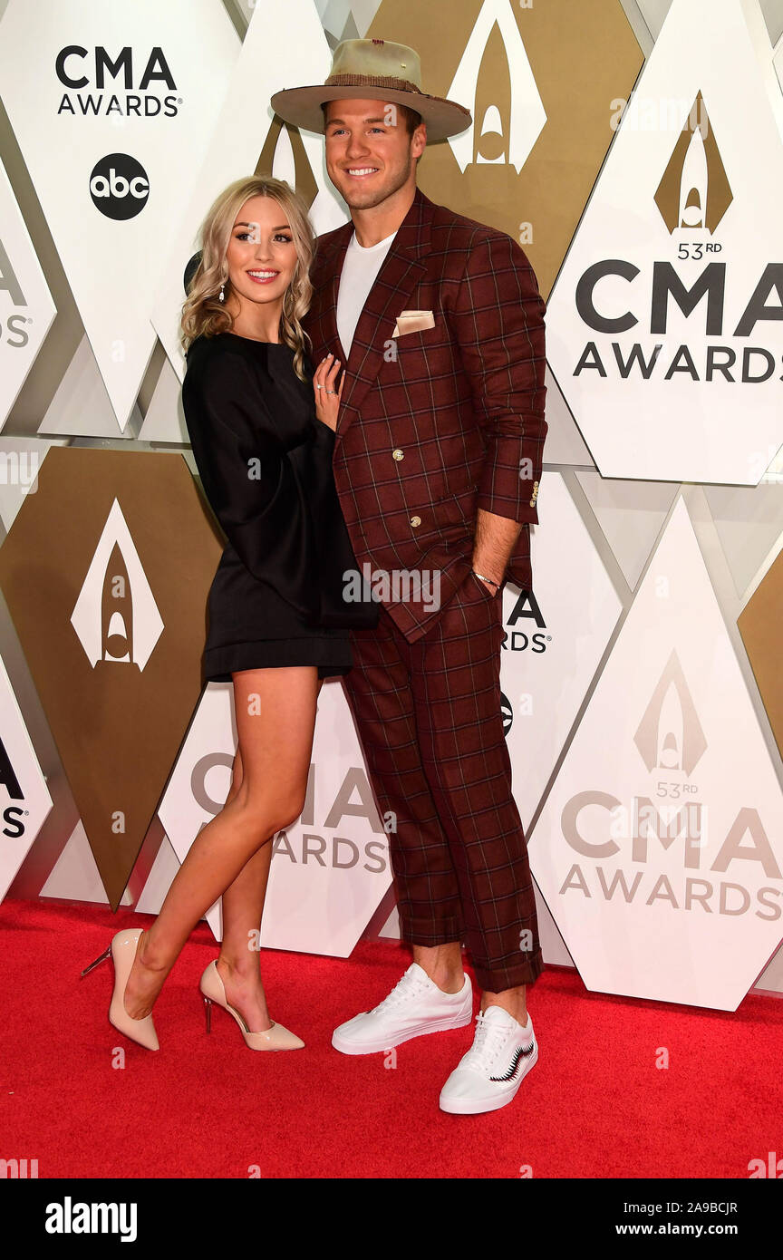 13 November 2019 - Nashville, Tennessee - Colton Underwood, Cassie ...