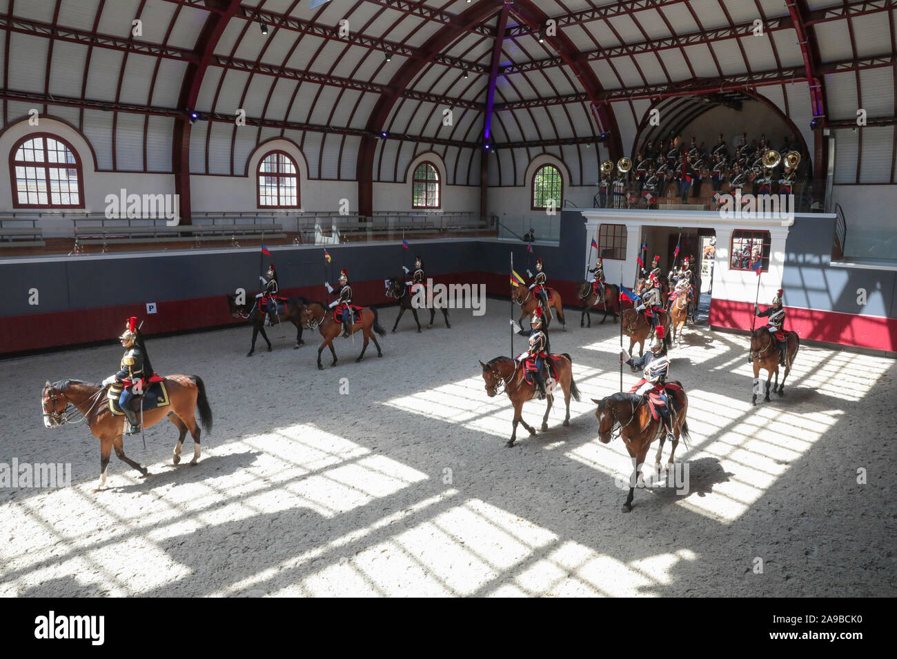 MANIFESTATION OF REGIMENT OF CAVALRY OF REPUBLICAN GUARD AT THE ...