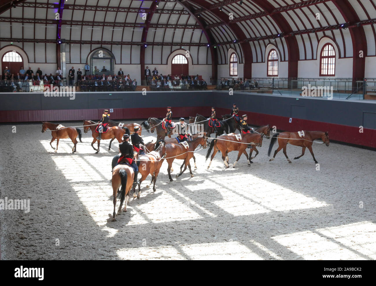 MANIFESTATION OF REGIMENT OF CAVALRY OF REPUBLICAN GUARD AT THE ...
