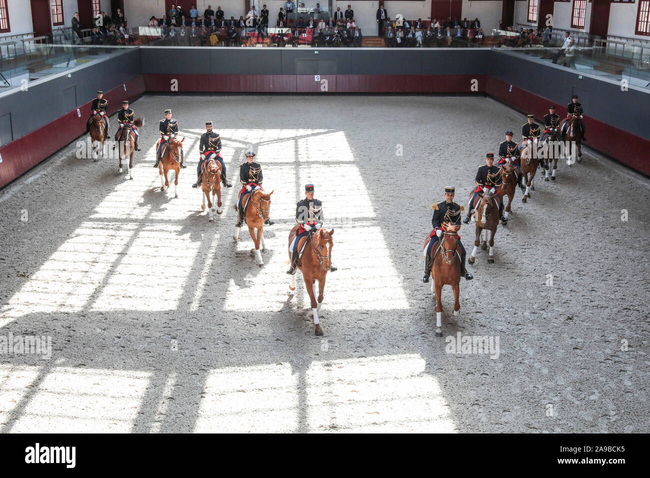 MANIFESTATION OF REGIMENT OF CAVALRY OF REPUBLICAN GUARD AT THE ...