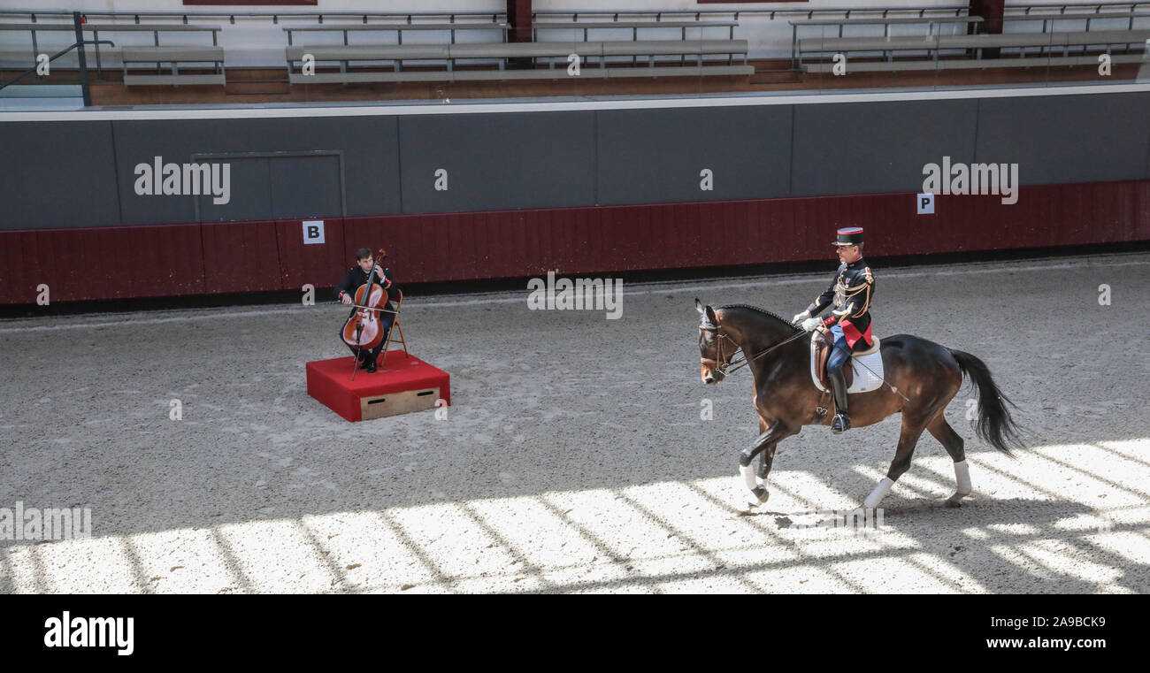 MANIFESTATION OF REGIMENT OF CAVALRY OF REPUBLICAN GUARD AT THE ...